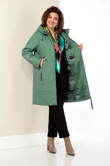 Куртка 2180 мята Shetti купить в интернет магазине | в наличии